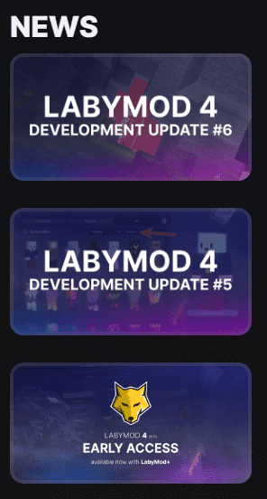 New Setting to the launcher | LabyMod Idea