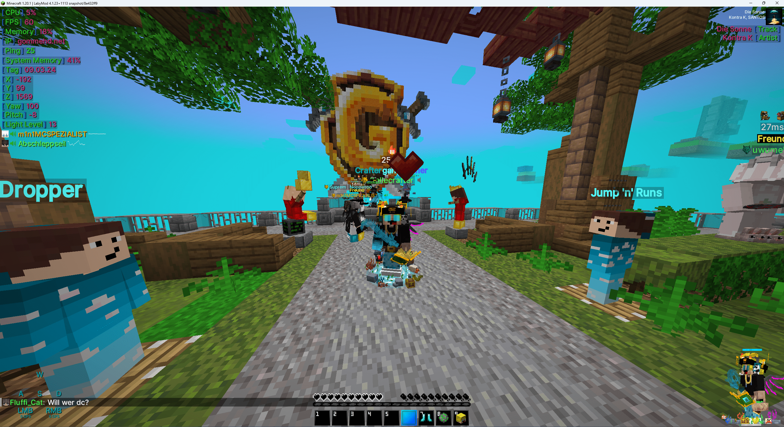 Song + artist are no longer displayed. | LabyMod Idea