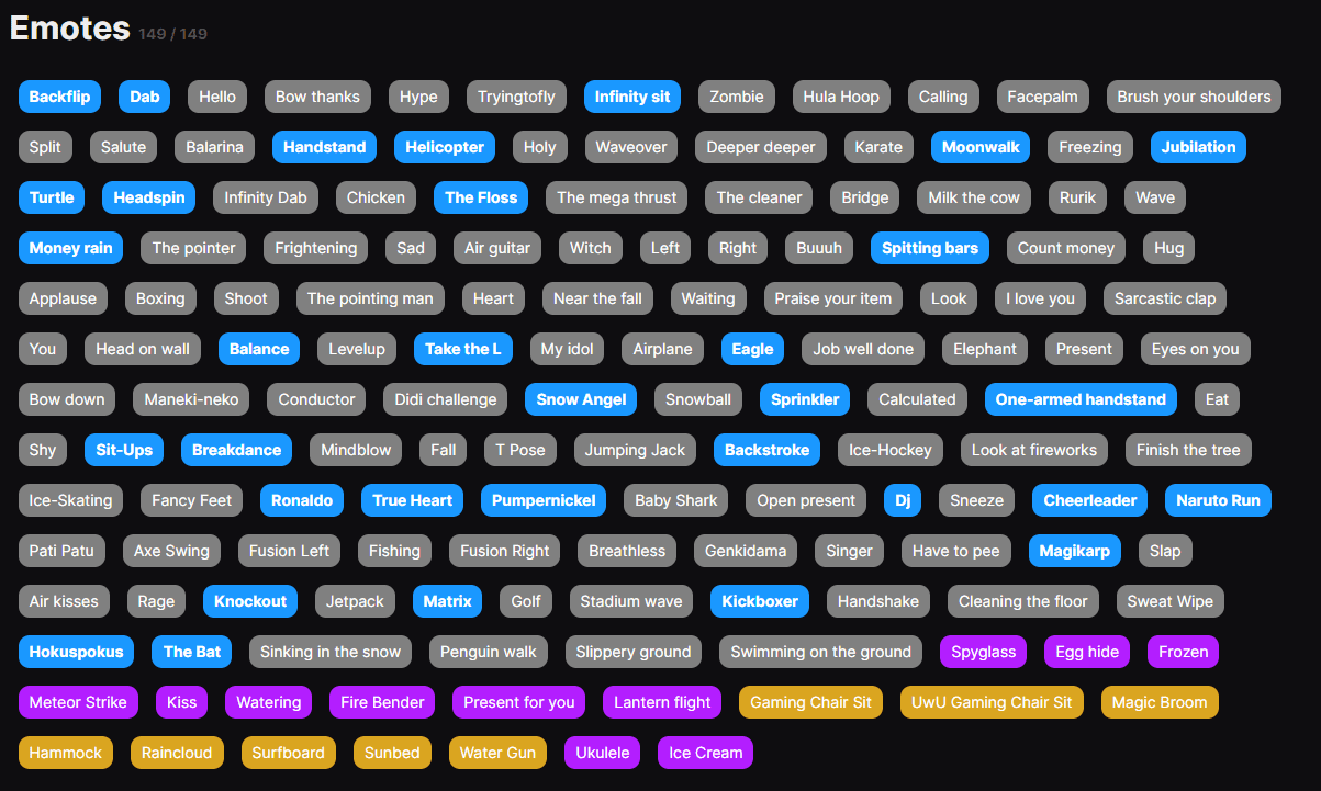 Collection Rarity colors | LabyMod Idea