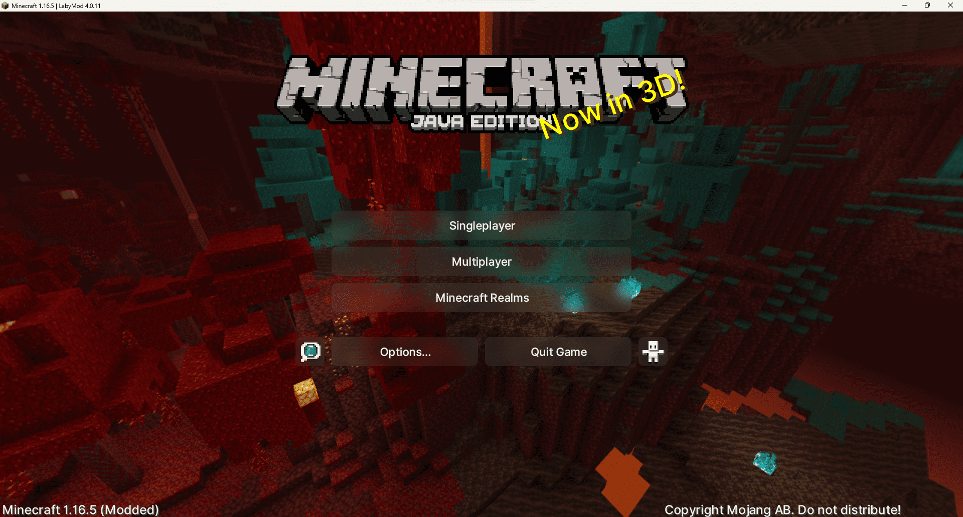 Add an option to disable the labymod panorama | LabyMod Idea