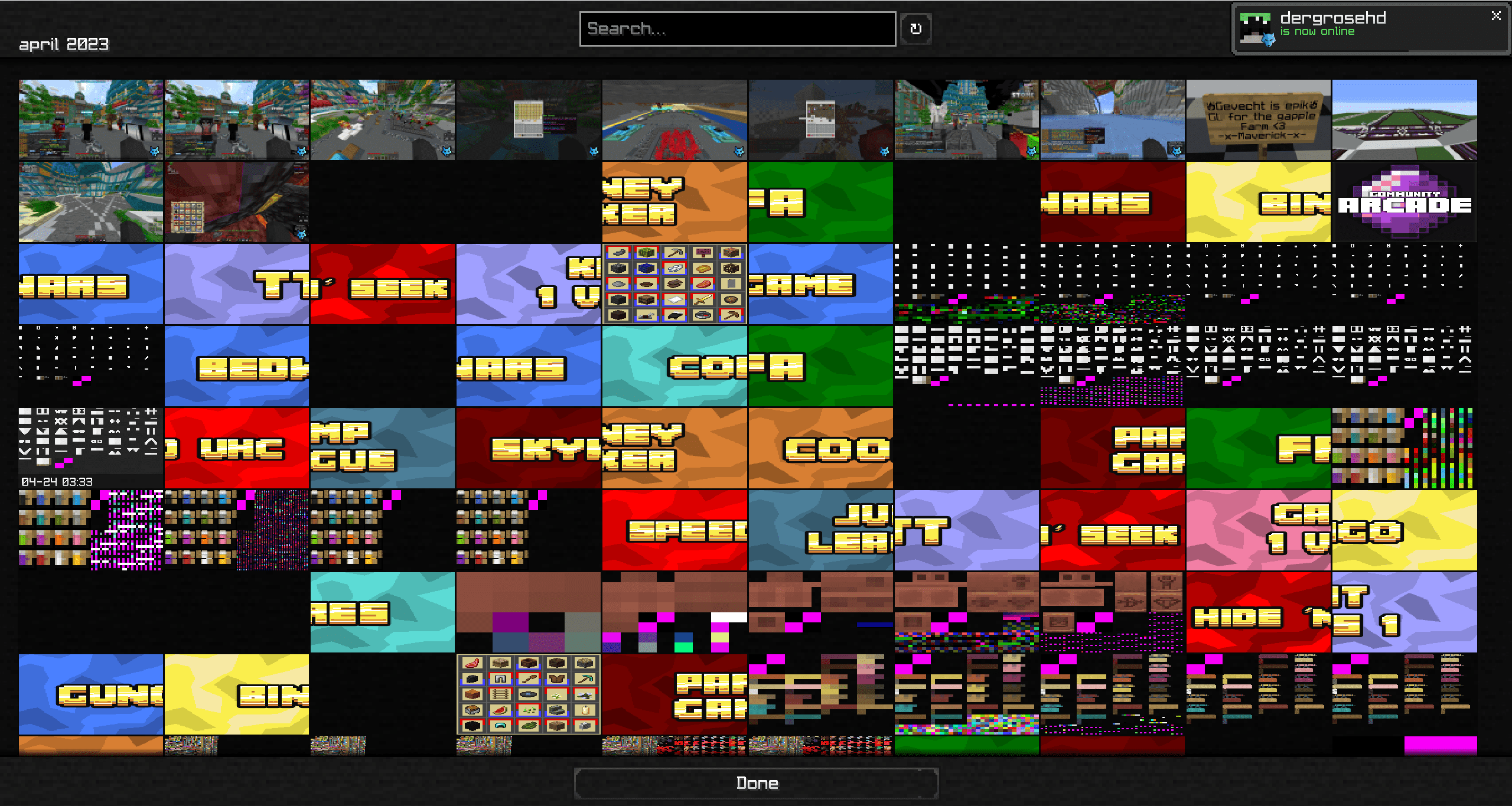 screenshot page )list) bugged | LabyMod Idea