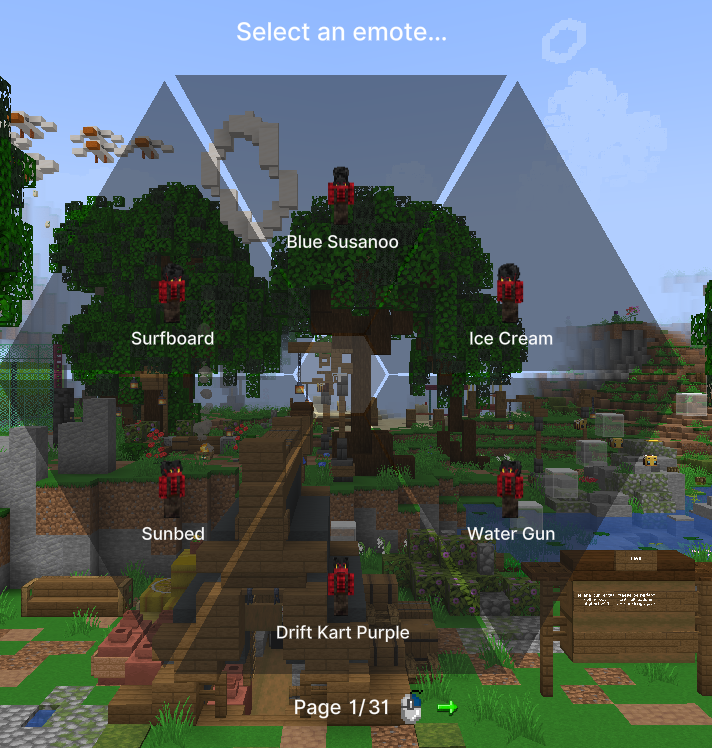 EmoteWheel | Small player | LabyMod Idea