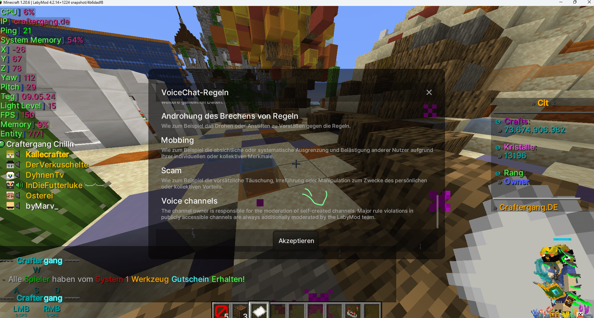 Voicerules German description | LabyMod Idea