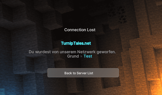 Kick message not centered with fancy font | LabyMod Idea